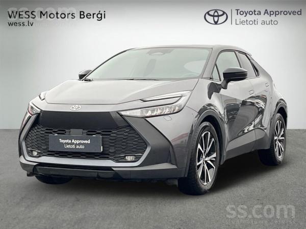 Grey Toyota C-HR 2025 in Riga, with an engine capacity of 1.80 L and mileage of 19 thousand km for 27990 €, photo 1 on AUTOMOTO.COM.LV