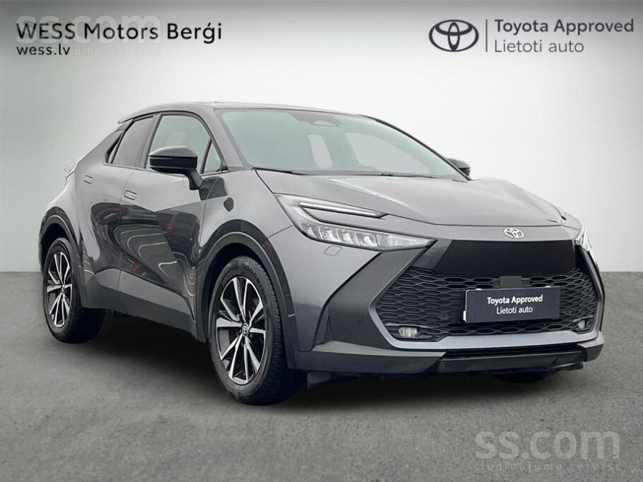 Grey Toyota C-HR 2025 in Riga, with an engine capacity of 1.80 L and mileage of 19 thousand km for 27990 €, photo 24 on AUTOMOTO.COM.LV