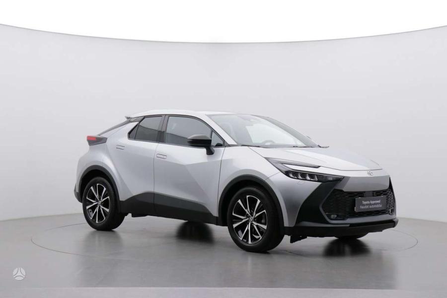 Grey Toyota C-HR 2025 in Vilnius, with an engine capacity of 1.80 L and mileage of 14 thousand km for 29990 €, photo 19 on AUTOMOTO.COM.LV