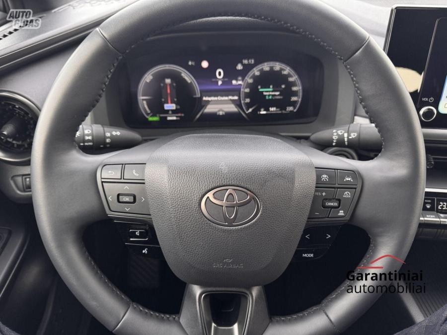 Grey Toyota C-HR 2025 in Avizieniai, with an engine capacity of 1.80 L and mileage of 27 thousand km for 25950 €, photo 10 on AUTOMOTO.COM.LV
