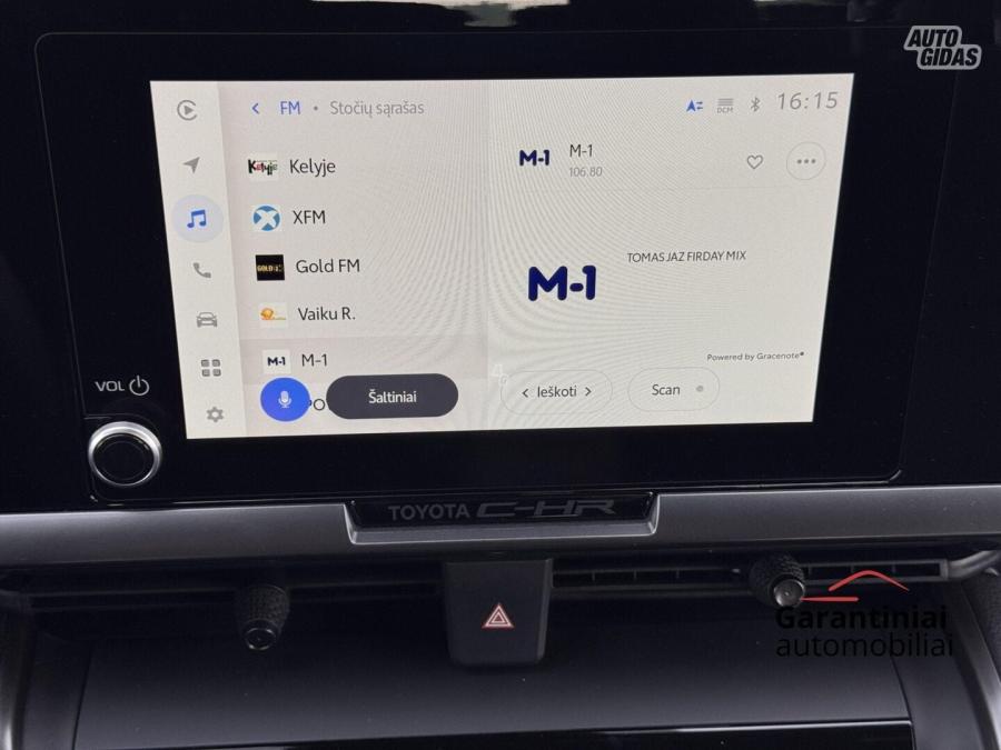 Grey Toyota C-HR 2025 in Avizieniai, with an engine capacity of 1.80 L and mileage of 27 thousand km for 25950 €, photo 21 on AUTOMOTO.COM.LV
