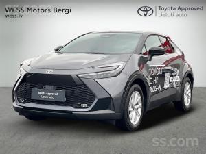 Grey Toyota C-HR 2025 in Riga, with an engine capacity of 2.00 L and mileage of 10 thousand km for 41990 €, photo  on AUTOMOTO.COM.LV