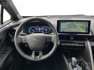 Grey Toyota C-HR 2025 in Riga, with an engine capacity of 2.00 L and mileage of 10 thousand km for 41990 €, photo 10 on AUTOMOTO.COM.LV