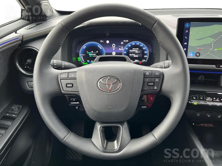 Grey Toyota C-HR 2025 in Riga, with an engine capacity of 2.00 L and mileage of 10 thousand km for 41990 €, photo 13 on AUTOMOTO.COM.LV