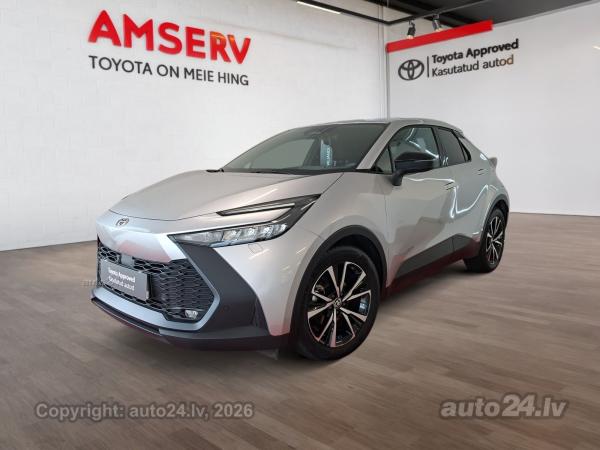 Pelēks Toyota C-HR 2025 Viljandi, ar dzinēja tilpumu 1.80 L un nobraukumu 24 tūkst. km par 28990 €, foto 1 vietnē AUTOMOTO.COM.LV