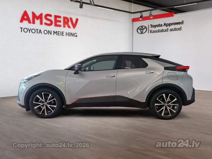 Grey Toyota C-HR 2025 in Viljandi, with an engine capacity of 1.80 L and mileage of 24 thousand km for 28990 €, photo 4 on AUTOMOTO.COM.LV