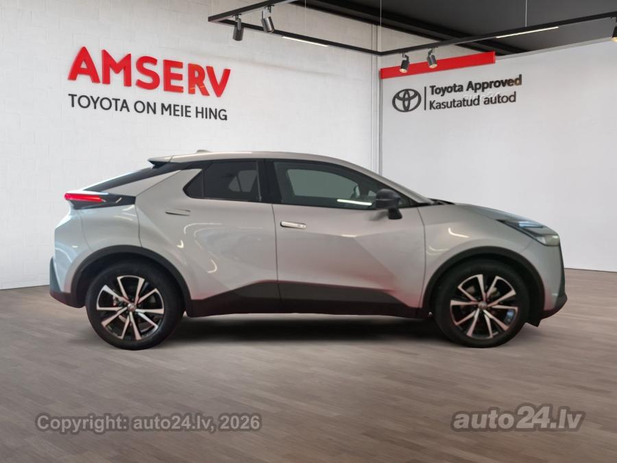 Grey Toyota C-HR 2025 in Viljandi, with an engine capacity of 1.80 L and mileage of 24 thousand km for 28990 €, photo 17 on AUTOMOTO.COM.LV