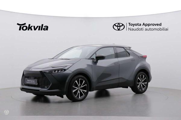 Серый Тойота C-HR 2025 в Вильнюс, объемом двигателя 1.80 л и пробегом 21 тыс. км за 31990 €, фото 1 на AUTOMOTO.COM.LV