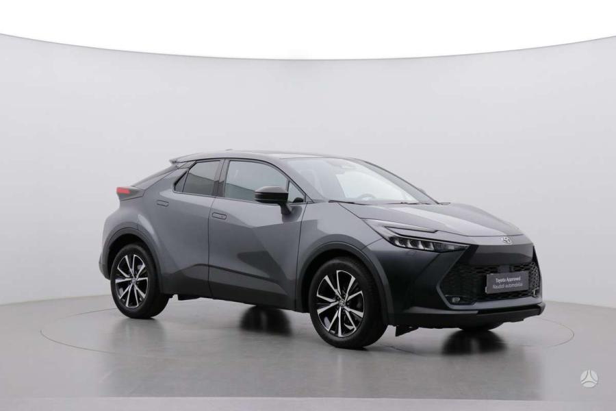 Grey Toyota C-HR 2025 in Vilnius, with an engine capacity of 1.80 L and mileage of 21 thousand km for 31990 €, photo 20 on AUTOMOTO.COM.LV