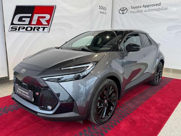 Grey Toyota C-HR 2025 in Siauliai, with an engine capacity of 1.99 L and mileage of 16 thousand km for 37900 €, photo 1 on AUTOMOTO.COM.LV