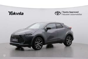 Grey Toyota C-HR 2025 in Vilnius, with an engine capacity of 1.80 L and mileage of 31 thousand km for 31990 €, photo  on AUTOMOTO.COM.LV