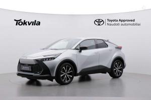 Pelēks Toyota C-HR 2025 Viļņa, ar dzinēja tilpumu 1.80 L un nobraukumu 24 tūkst. km par 29990 €, foto  vietnē AUTOMOTO.COM.LV