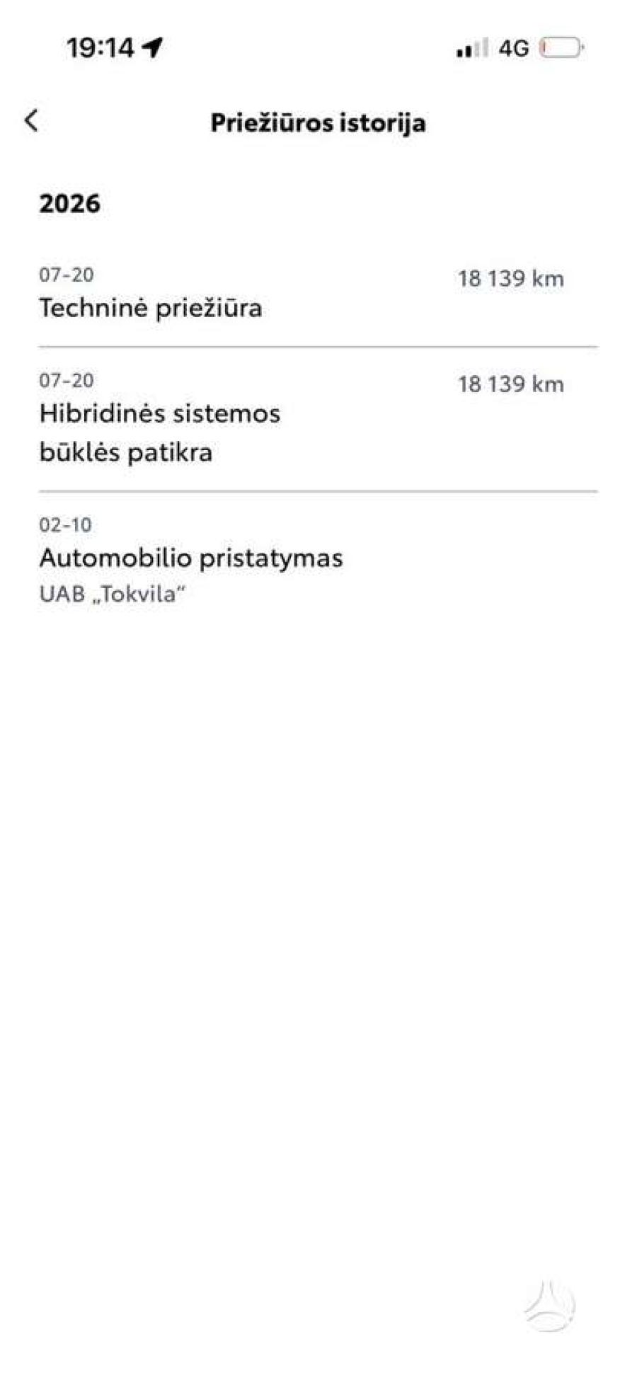 Grey Toyota C-HR 2026 in Vilnius, with an engine capacity of 1.80 L and mileage of 22 thousand km for 27500 €, photo 32 on AUTOMOTO.COM.LV