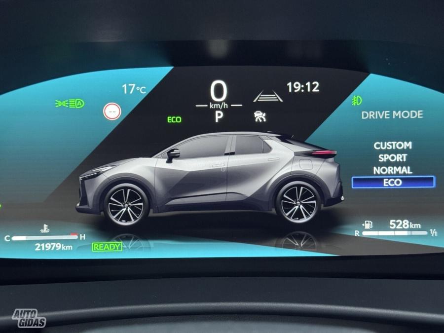 Серый Тойота C-HR 2026 в Авиженяй, объемом двигателя 1.80 л и пробегом 22 тыс. км за 27500 €, фото 16 на AUTOMOTO.COM.LV