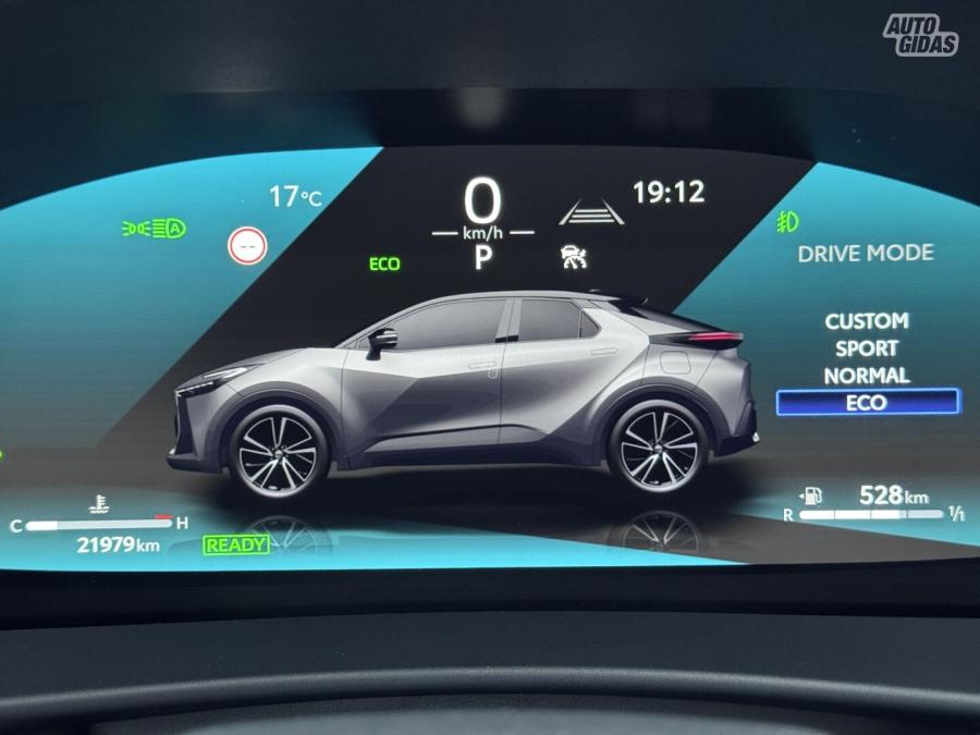 Серый Тойота C-HR 2026 в Авиженяй, объемом двигателя 1.80 л и пробегом 22 тыс. км за 27500 €, фото 15 на AUTOMOTO.COM.LV