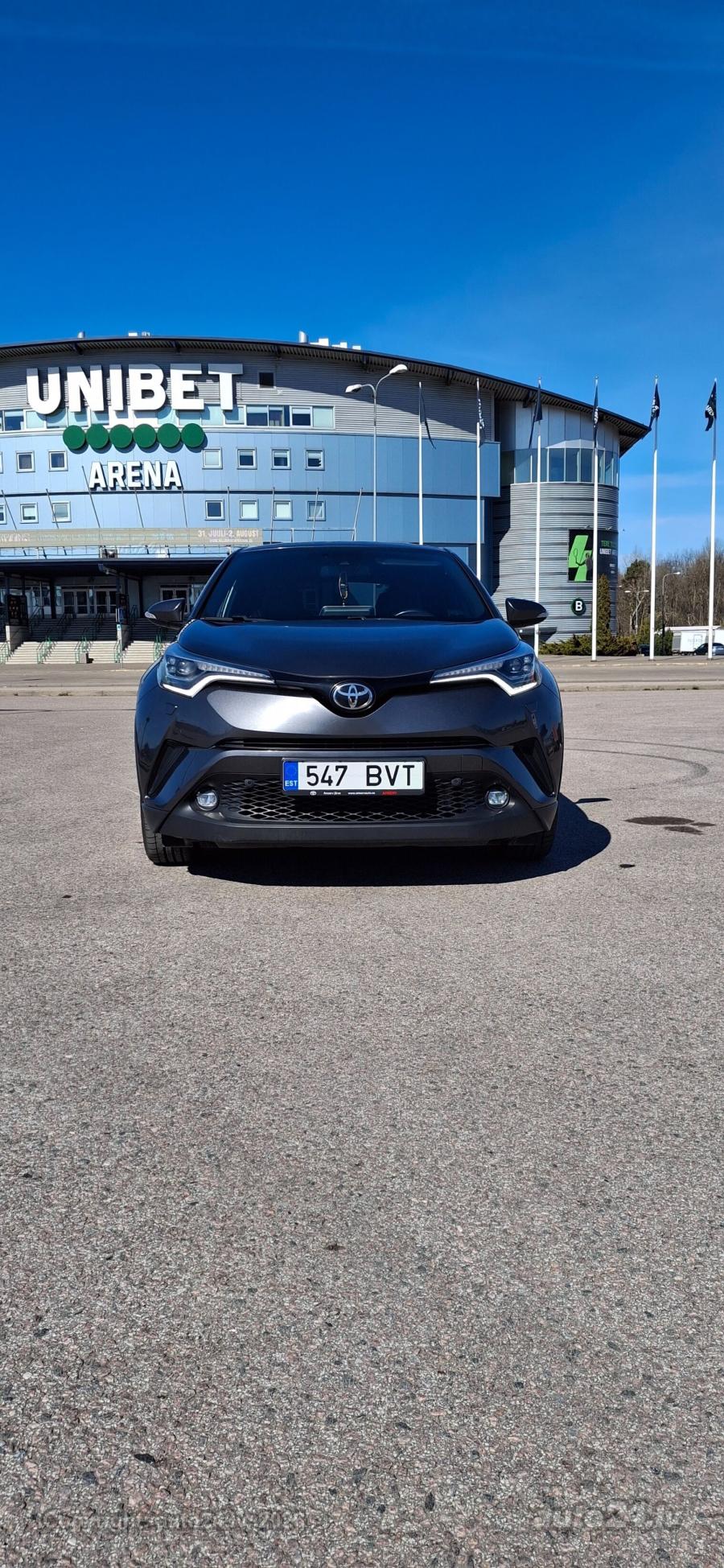 Grey Toyota C-HR 2017 in Tallinn, with an engine capacity of 1.20 L and mileage of 67 thousand km for 17000 €, photo 3 on AUTOMOTO.COM.LV