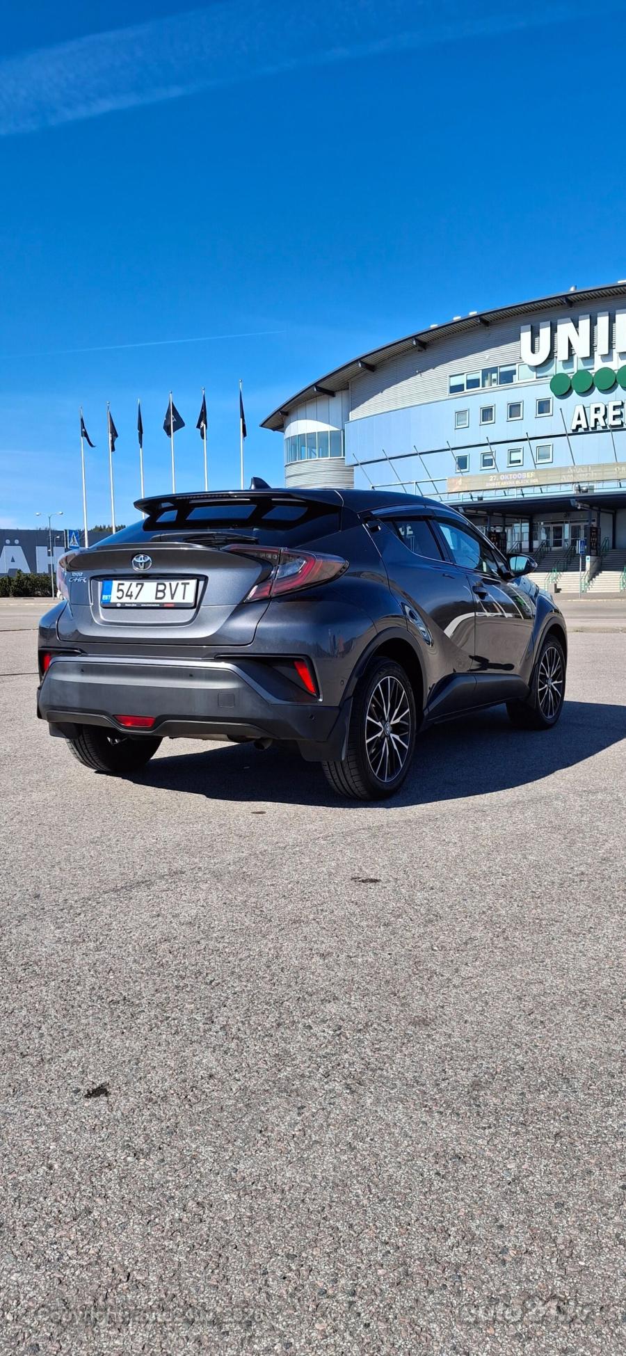 Grey Toyota C-HR 2017 in Tallinn, with an engine capacity of 1.20 L and mileage of 67 thousand km for 17000 €, photo 6 on AUTOMOTO.COM.LV