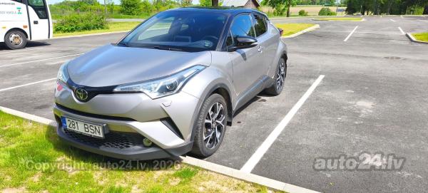 Pelēks Toyota C-HR 2017 Tallina, ar dzinēja tilpumu 1.20 L un nobraukumu 90 tūkst. km par 14500 €, foto  vietnē AUTOMOTO.COM.LV