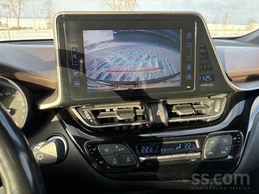 Pelēks Toyota C-HR 2017 Daugavpils, ar dzinēja tilpumu 1.80 L un nobraukumu 230 tūkst. km par 15000 €, foto 17 vietnē AUTOMOTO.COM.LV