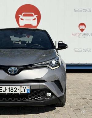 Grey Toyota C-HR 2017 in Taurage, with an engine capacity of 1.80 L and mileage of 197 thousand km for 14300 €, photo 7 on AUTOMOTO.COM.LV