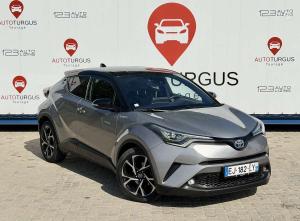 Grey Toyota C-HR 2017 in Taurage, with an engine capacity of 1.80 L and mileage of 197 thousand km for 14300 €, photo 10 on AUTOMOTO.COM.LV