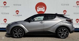 Grey Toyota C-HR 2017 in Taurage, with an engine capacity of 1.80 L and mileage of 197 thousand km for 14300 €, photo 15 on AUTOMOTO.COM.LV