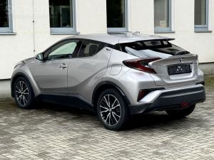 Pelēks Toyota C-HR 2017 Jelgava, ar dzinēja tilpumu 1.80 L un nobraukumu 189 tūkst. km par 16300 €, foto 13 vietnē AUTOMOTO.COM.LV