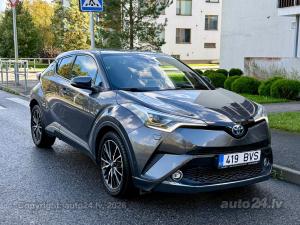 Grey Toyota C-HR 2017 in Tallinn, with an engine capacity of 1.80 L and mileage of 97 thousand km for 16990 €, photo 12 on AUTOMOTO.COM.LV