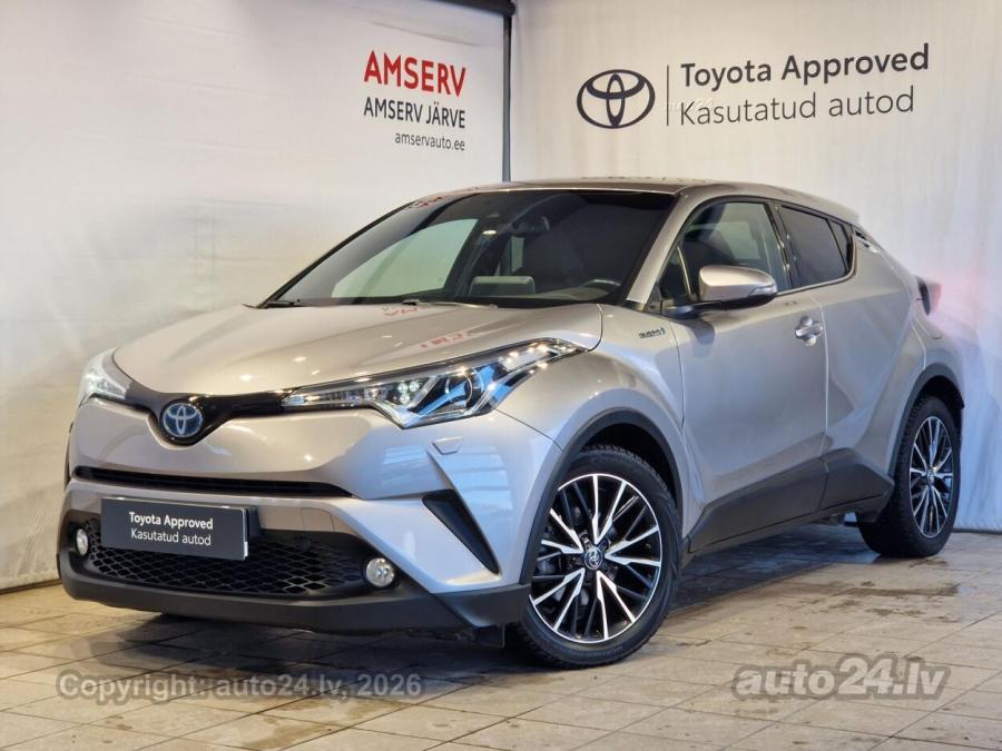 Серый Тойота C-HR 2018 в Таллин, объемом двигателя 1.80 л и пробегом 99 тыс. км за 17290 €, фото 1 на AUTOMOTO.COM.LV
