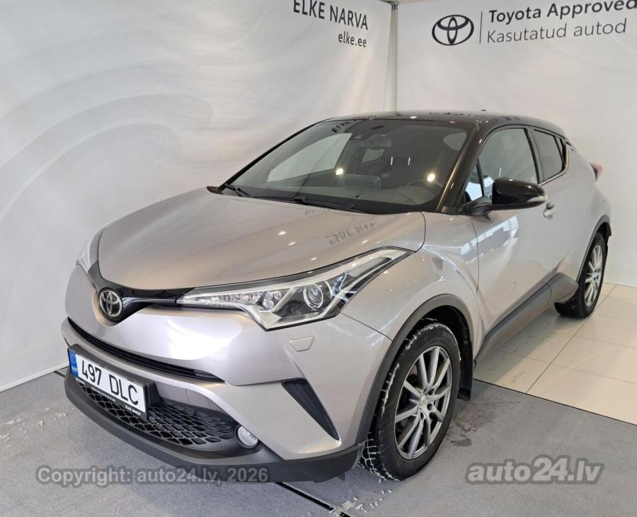 Pelēks Toyota C-HR 2018 Narva, ar dzinēja tilpumu 1.20 L un nobraukumu 115 tūkst. km par 14490 €, foto 1 vietnē AUTOMOTO.COM.LV