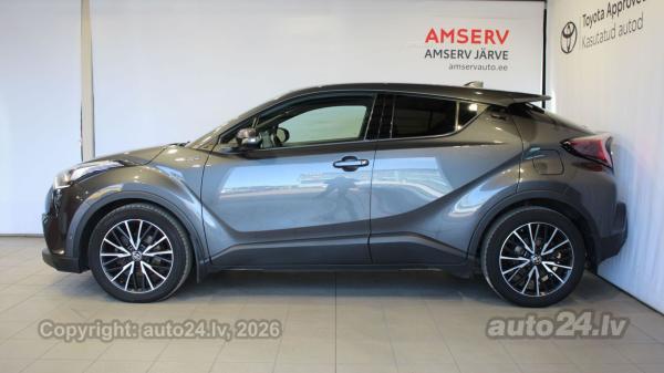 Grey Toyota C-HR 2018 in Tallinn, with an engine capacity of 1.80 L and mileage of 151 thousand km for 16490 €, photo 3 on AUTOMOTO.COM.LV