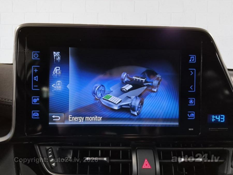 Pelēks Toyota C-HR 2018 Tallina, ar dzinēja tilpumu 1.80 L un nobraukumu 122 tūkst. km par 17490 €, foto 17 vietnē AUTOMOTO.COM.LV