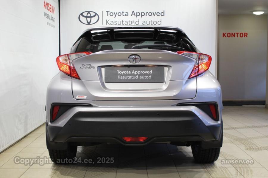 Pelēks Toyota C-HR 2019 Tallina, ar dzinēja tilpumu 1.20 L un nobraukumu 85 tūkst. km par 17490 €, foto 4 vietnē AUTOMOTO.COM.LV