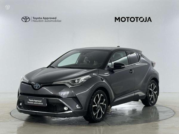 Grey Toyota C-HR 2019 in Vilnius, with an engine capacity of 1.80 L and mileage of 149 thousand km for 18900 €, photo 1 on AUTOMOTO.COM.LV