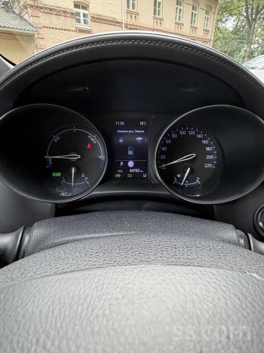 Pelēks Toyota C-HR 2019 Rīga, ar dzinēja tilpumu 2.00 L un nobraukumu 65 tūkst. km par 17900 €, foto 10 vietnē AUTOMOTO.COM.LV