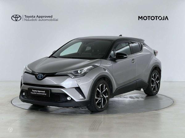Pelēks Toyota C-HR 2019 Viļņa, ar dzinēja tilpumu 1.80 L un nobraukumu 94 tūkst. km par 18900 €, foto 1 vietnē AUTOMOTO.COM.LV