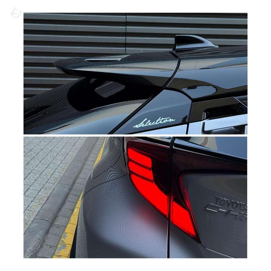 Grey Toyota C-HR 2020 in Vilnius, with an engine capacity of 1.80 L and mileage of 102 thousand km for 21450 €, photo 16 on AUTOMOTO.COM.LV