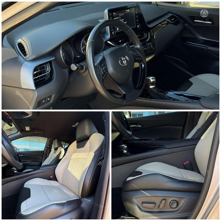 Grey Toyota C-HR 2020 in Vilnius, with an engine capacity of 1.80 L and mileage of 102 thousand km for 21450 €, photo 18 on AUTOMOTO.COM.LV