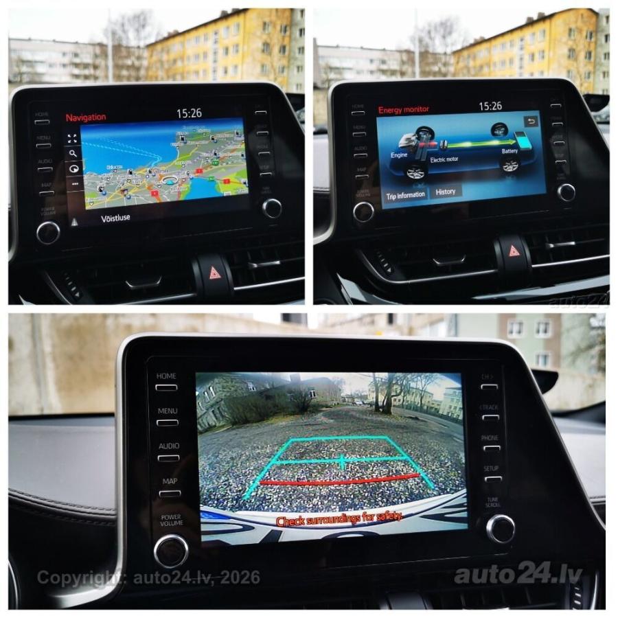 Pelēks Toyota C-HR 2020 Tallina, ar dzinēja tilpumu 1.80 L un nobraukumu 39 tūkst. km par 22900 €, foto 19 vietnē AUTOMOTO.COM.LV