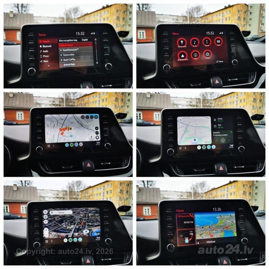 Pelēks Toyota C-HR 2020 Tallina, ar dzinēja tilpumu 1.80 L un nobraukumu 39 tūkst. km par 22900 €, foto 20 vietnē AUTOMOTO.COM.LV
