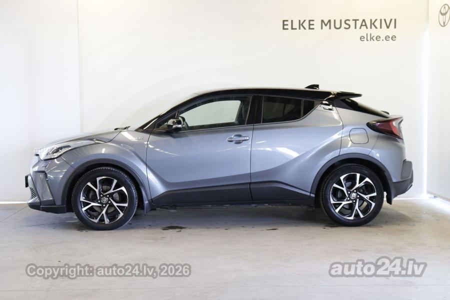 Grey Toyota C-HR 2021 in Tallinn, with an engine capacity of 1.80 L and mileage of 59 thousand km for 21900 €, photo 4 on AUTOMOTO.COM.LV