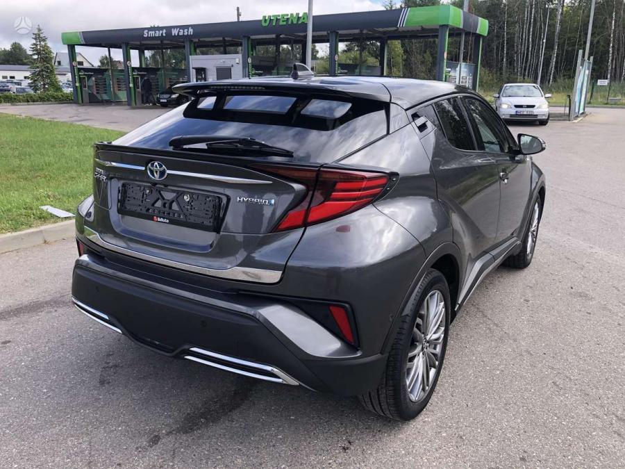 Pelēks Toyota C-HR 2021 Utena, ar dzinēja tilpumu 2.00 L un nobraukumu 152 tūkst. km par 19700 €, foto 8 vietnē AUTOMOTO.COM.LV