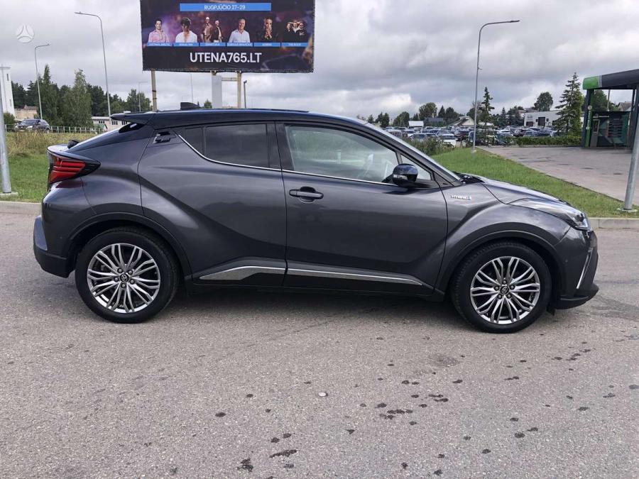 Pelēks Toyota C-HR 2021 Utena, ar dzinēja tilpumu 2.00 L un nobraukumu 152 tūkst. km par 19700 €, foto 9 vietnē AUTOMOTO.COM.LV
