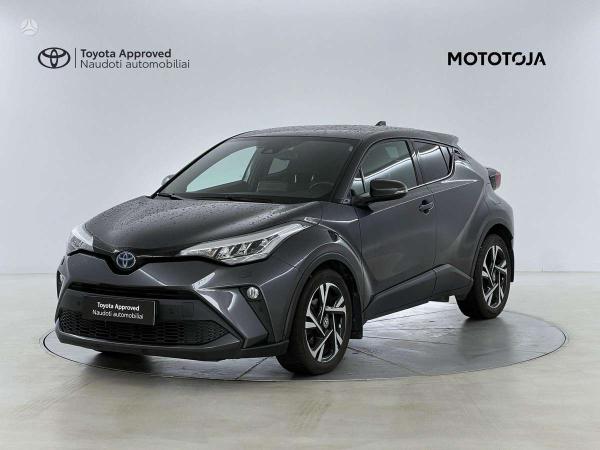 Серый Тойота C-HR 2022 в Вильнюс, объемом двигателя 1.80 л и пробегом 72 тыс. км за 23900 €, фото 1 на AUTOMOTO.COM.LV