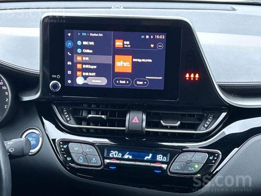 Серый Тойота C-HR 2023 в Рига, объемом двигателя 1.80 л и пробегом 51 тыс. км за 22990 €, фото 15 на AUTOMOTO.COM.LV