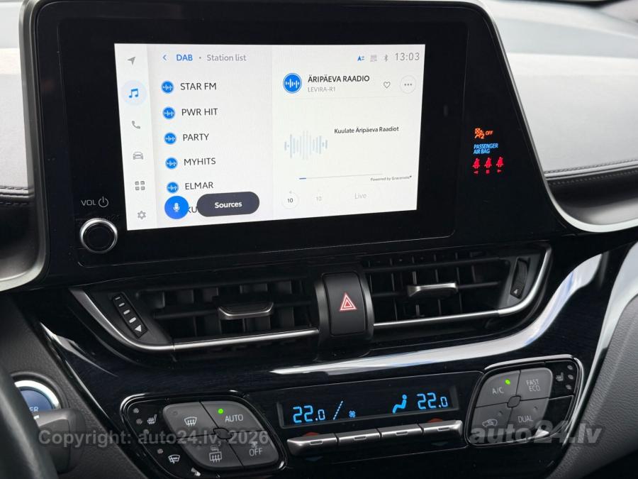 Серый Тойота C-HR 2023 в Пярну, объемом двигателя 1.80 л и пробегом 62 тыс. км за 24900 €, фото 9 на AUTOMOTO.COM.LV