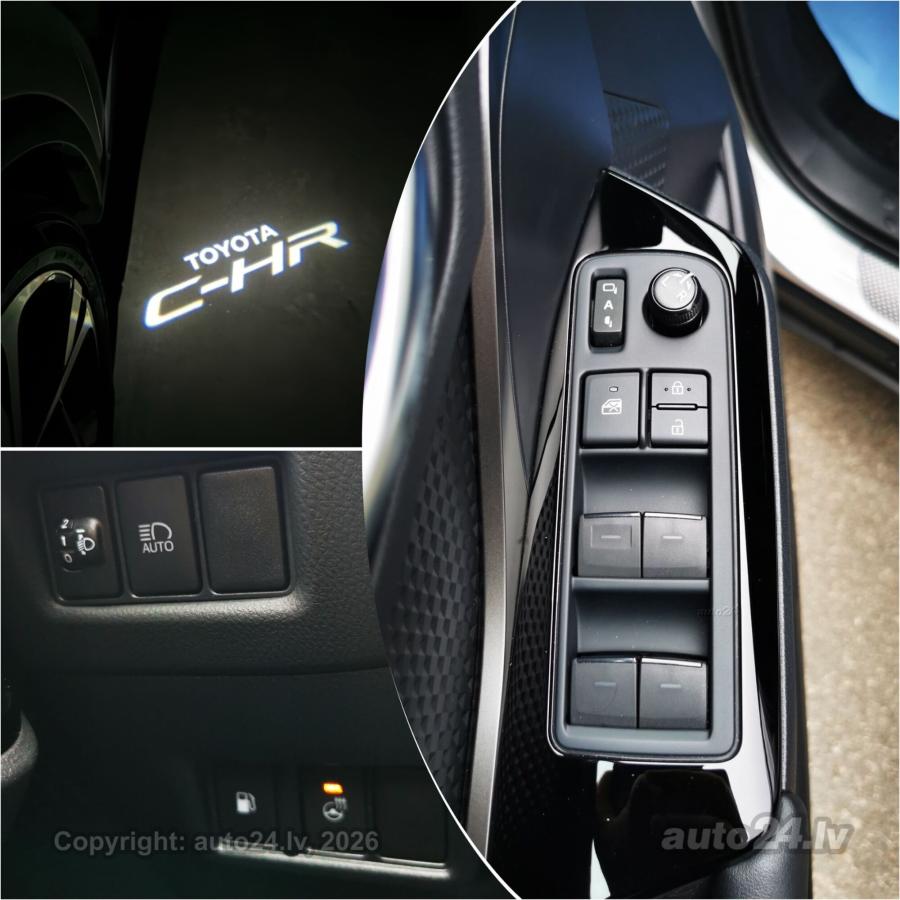 Серый Тойота C-HR 2023 в Таллин, объемом двигателя 2.00 л и пробегом 40 тыс. км за 25990 €, фото 14 на AUTOMOTO.COM.LV