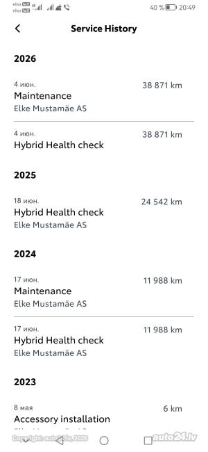 Серый Тойота C-HR 2023 в Таллин, объемом двигателя 2.00 л и пробегом 40 тыс. км за 25990 €, фото 18 на AUTOMOTO.COM.LV