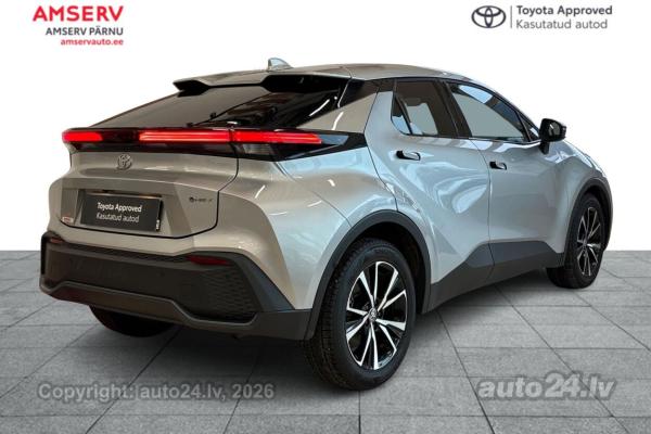 Grey Toyota C-HR 2024 in Parnu, with an engine capacity of 1.80 L and mileage of 19 thousand km for 27990 €, photo 2 on AUTOMOTO.COM.LV