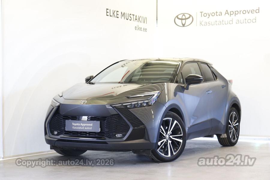 Pelēks Toyota C-HR 2024 Tallina, ar dzinēja tilpumu 1.80 L un nobraukumu 38 tūkst. km par 34500 €, foto 1 vietnē AUTOMOTO.COM.LV
